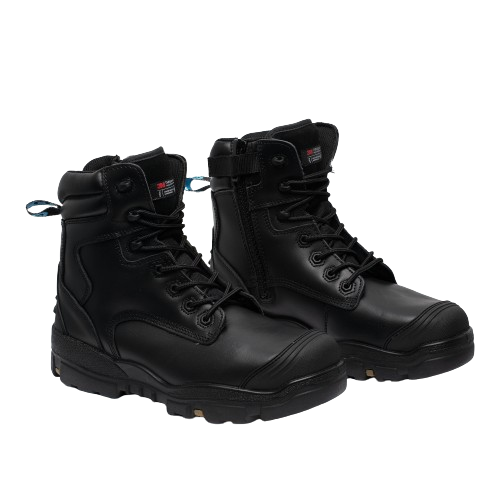 Bata Industrials Longreach Zip Hoog S3 + KN Black - deDump.nl